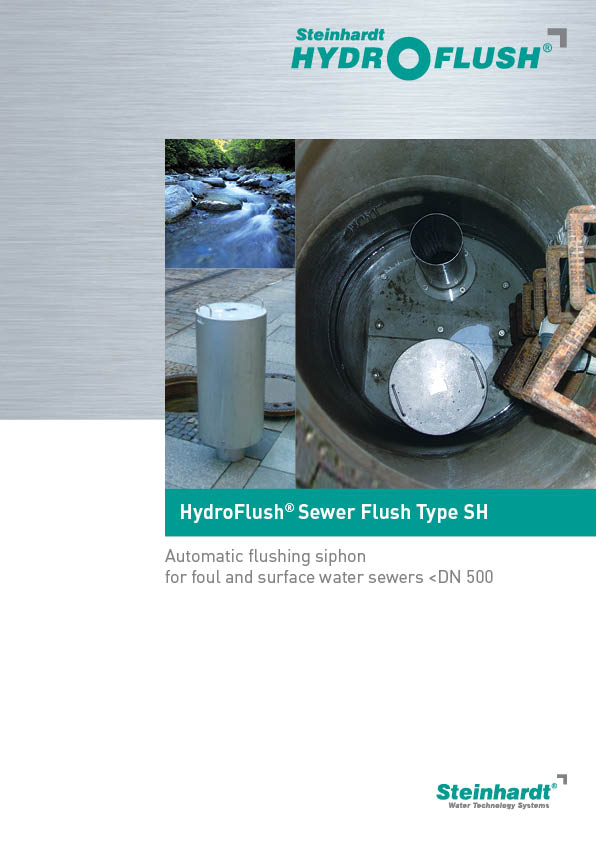 HydroFlush Sewer Flush Type SH – Steinhardt GmbH Wassertechnik
