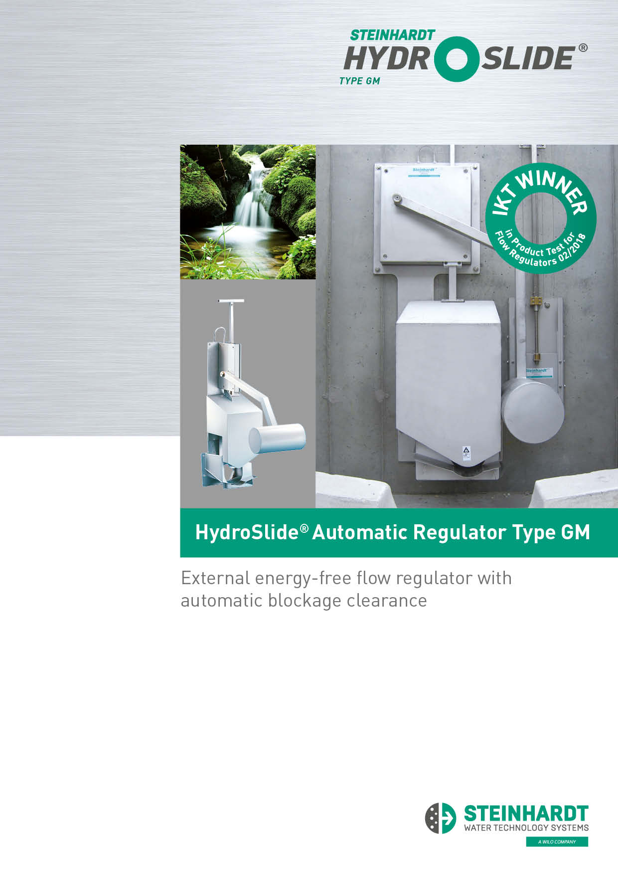 HydroSlide Automatic Regulator Type GM – Steinhardt GmbH Wassertechnik