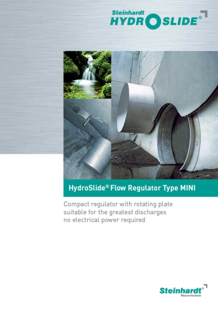 HydroSlide® Flow Regulator Type MINI - Steinhardt GmbH Water Technology ...